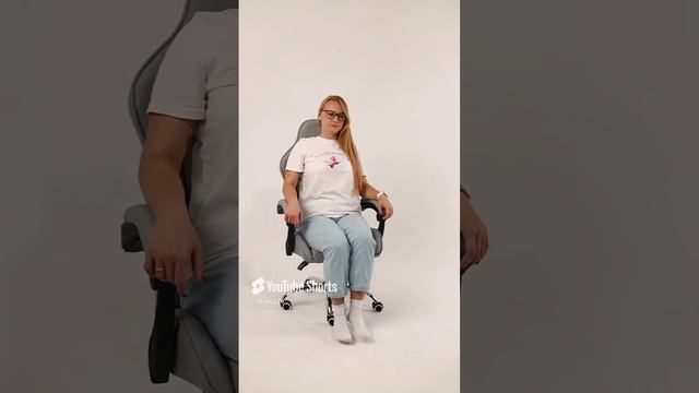 Вибромассажное кресло Calviano ASTI ULTIMATO grey fabric #shorts