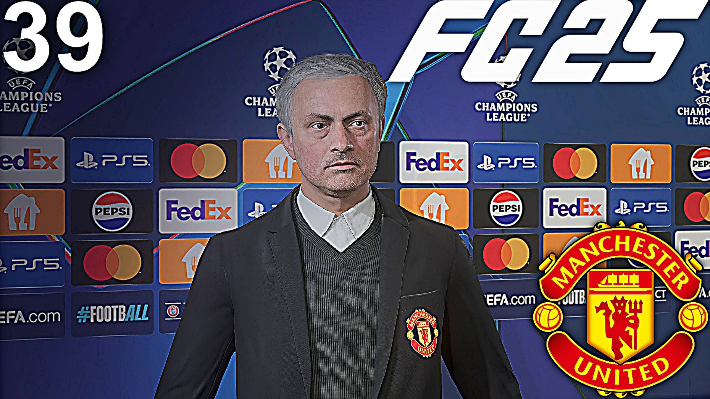 FC 25 КАРЬЕРА ЗА МАНЧЕСТЕР ЮНАЙТЕД #39 - ПОЛУФИНАЛ ЛИГИ ЧЕМПИОНОВ ПРОТИВ МАНЧЕСТЕР СИТИ!!!