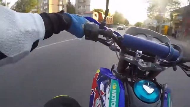 Покатушки на мото. Irbis ttr 250R. Дмитровка
