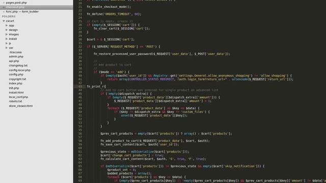 2.5 CS-Cart: Как работает CS-Cart ч. 5 "Отправка форм и обработка ajax запросов"
