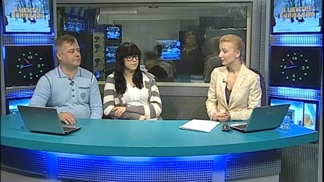 Телестудия "ZOOM" на телеканале "Доверие". 5 марта 2012 г.