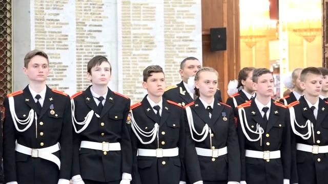 ГБОУ Школа 1631 - Торжественное принятие клятвы кадета 21.12. 2017