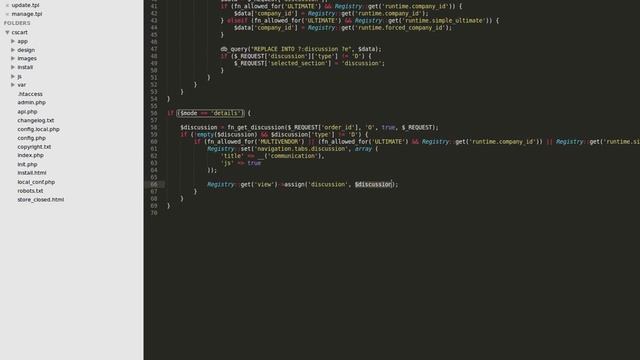 2.3 CS-Cart: Как работает CS-Cart ч. 3 "pre и post контроллеры и хуки в шаблонах"