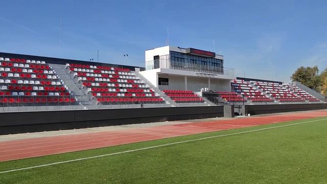 Сиденья СПОРТ-4 на стадионе Чайка, г. Королёв