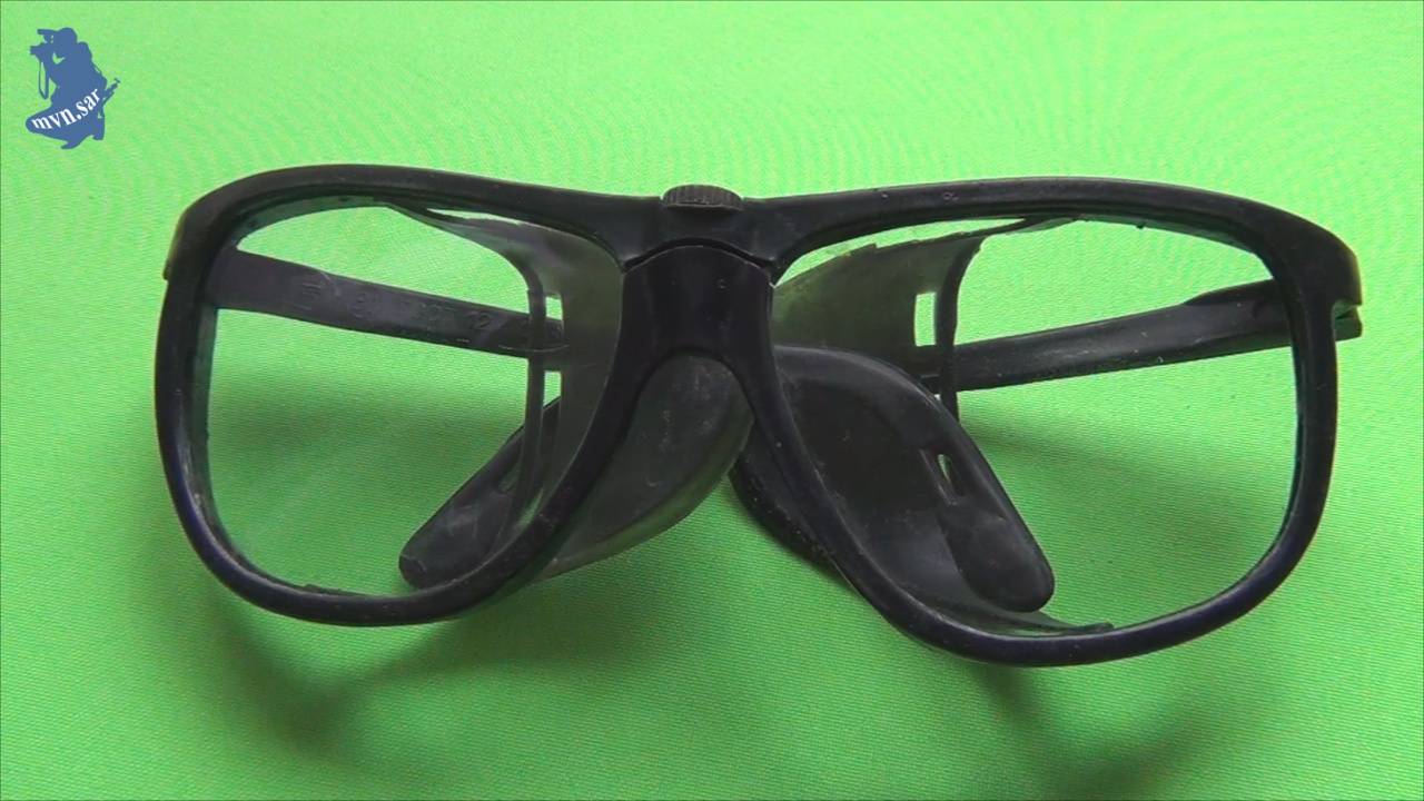 Очки защитные  Сделано в СССР. открытые складные. #828