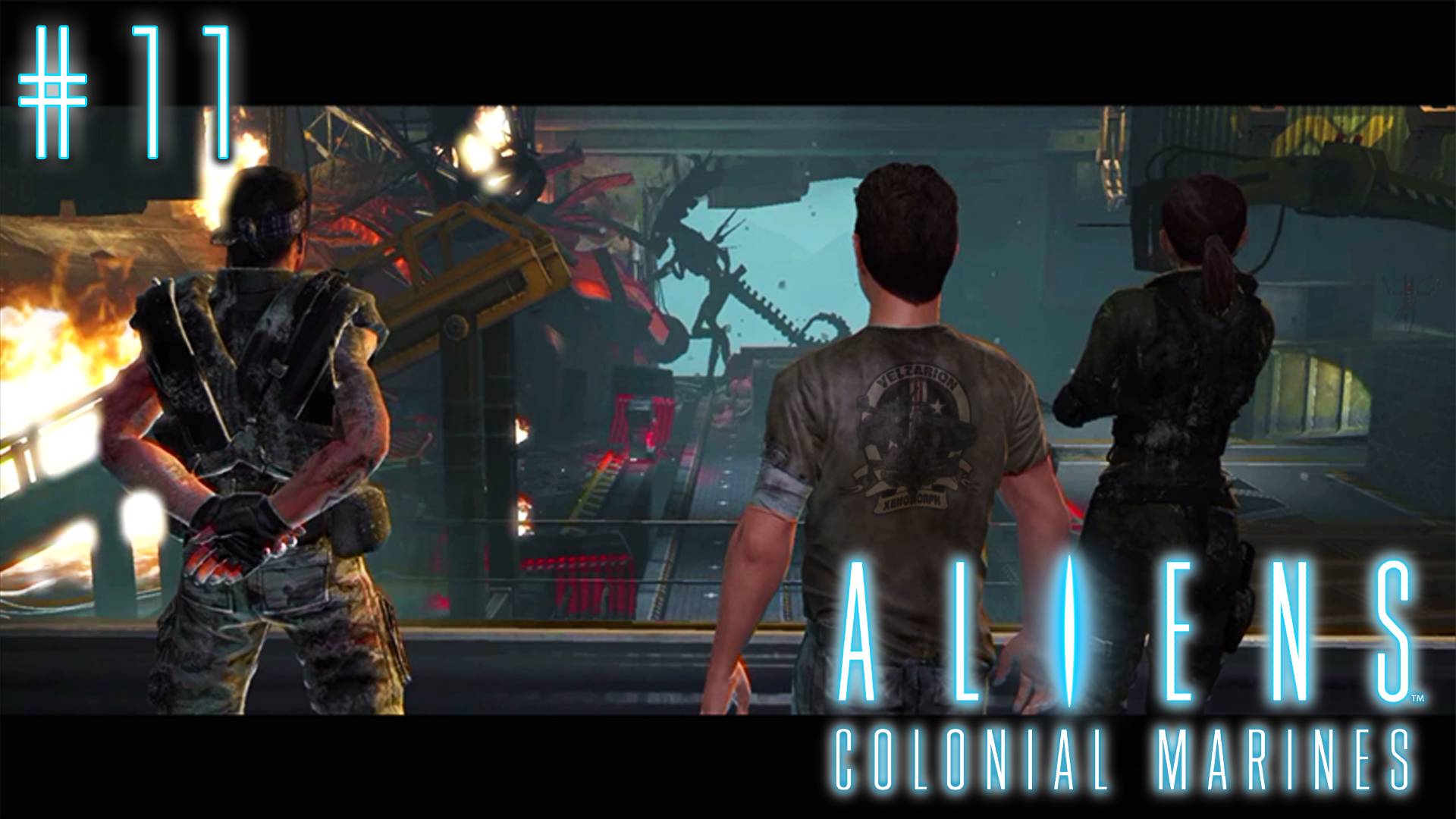 Месть за падших / Aliens Colonial Marines / Сложность "Супергерой" / #11 / +18