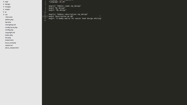 2.1 CS-Cart: Mодуль для изменения дизайна