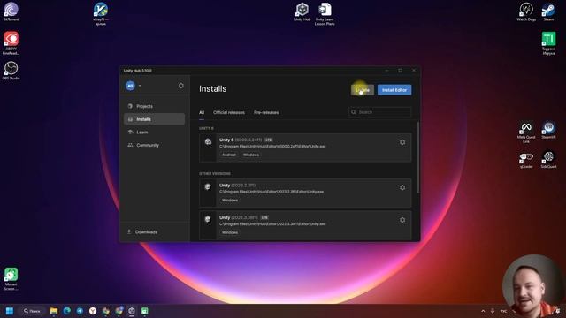 Вводное слово о запуске Unity