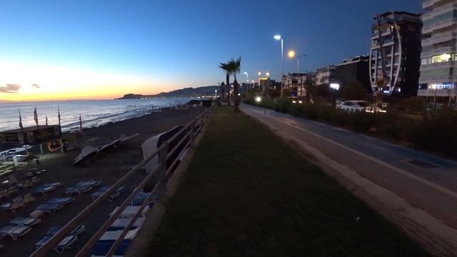 Погода в Турции 2024. Прогулка по набережной