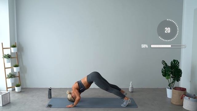 День #17. HiiT тренировка домашняя от @growingannanas. Сложный уровень.