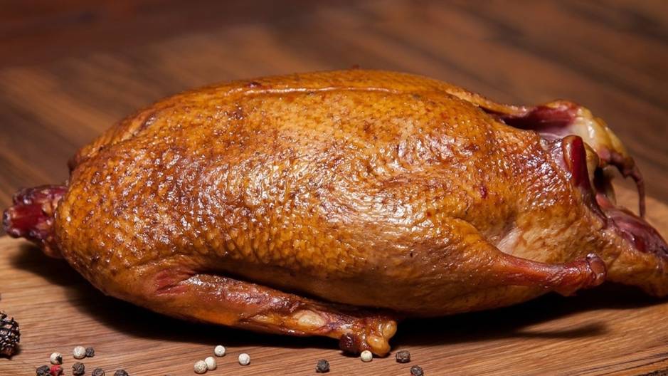 Утка Горячего Копчения/ Утенок Табака(Тапака) из Светофора/Как Коптить Птицу/Вкусный Рецепт/(0+)