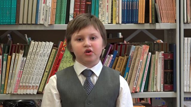ГБОУ Школа №1631 - Мосолов Марк читает стихотворение А.Барто - "Мама болельщица"