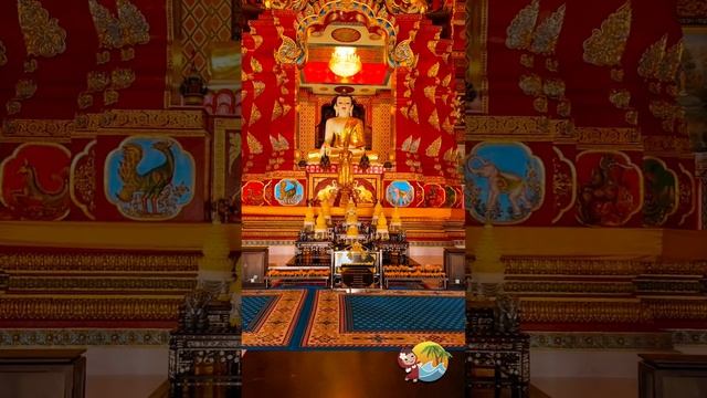 Золотой Храм Короля Рамы X:  великолепие и духовная сила Таиланда ✨🌟