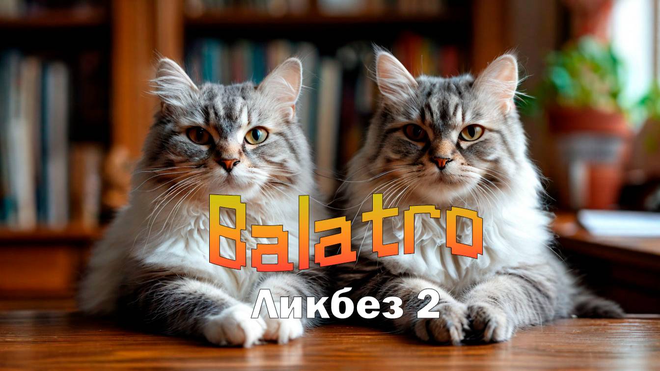 Деньги карты два кота) Balatro ликбез  бесконечный режим.