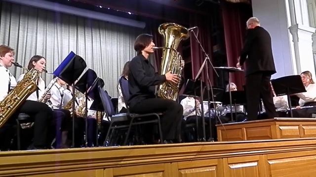 Духовой оркестр музыкального училища им. П.И. Чайковского (21.03.2023), выступление 5