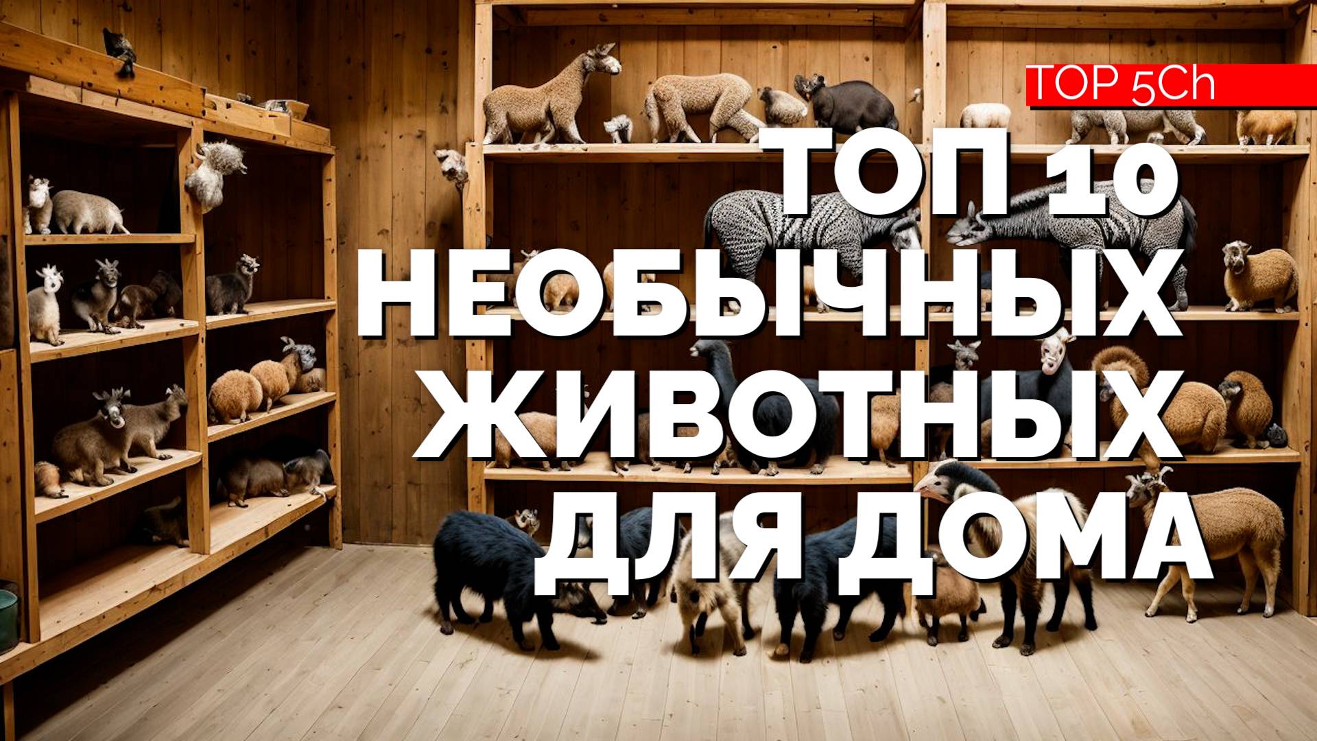 ТОП 10 редких и необычных животных для дома.