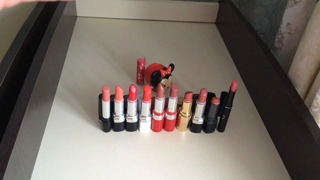 Моя коллекция помад