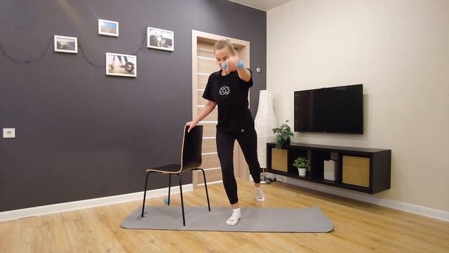 Комплекс на руки с отягощением