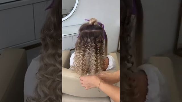 Афро локоны от Алены Архиповой с плойкой 9 мм 03-610C SUPERSLIM от DEWAL