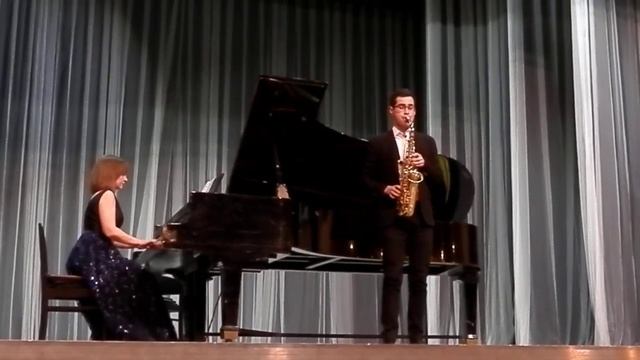Концерт в УГК 23.03.2023, выступление 3 (саксофон)