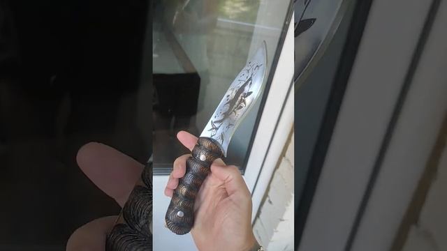 Как вам подарок? #рыбак #рыбалка #нож