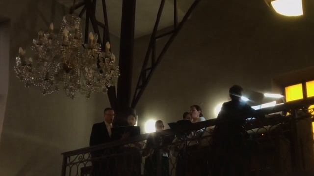 Вокальный ансамбль "Лира" (г. Анапа) и Елена Рябко (орган, г. Курск) - Victimae Paschali, 30.04.2023