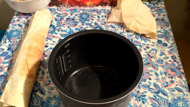 Очень вкусный пирог из лаваша с фаршем и картошкой.