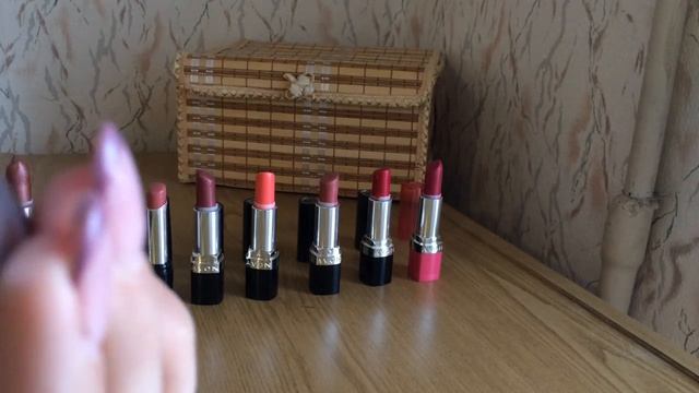МОЯ КОЛЛЕКЦИЯ ПОМАД AVON!