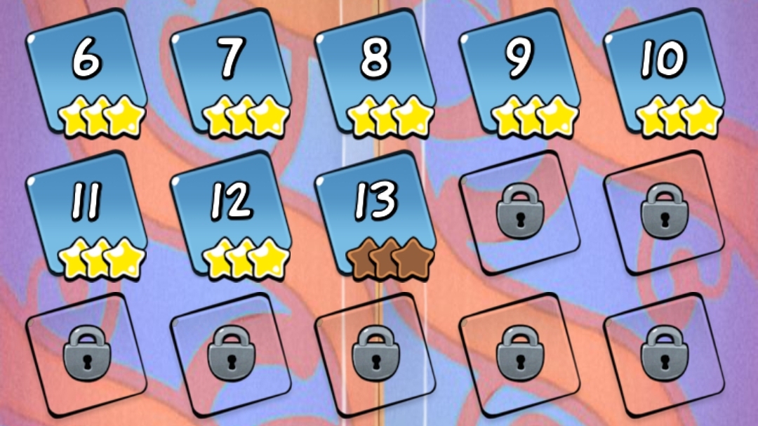 Cut the Rope Free Сезон 1 Валентинка 5-13