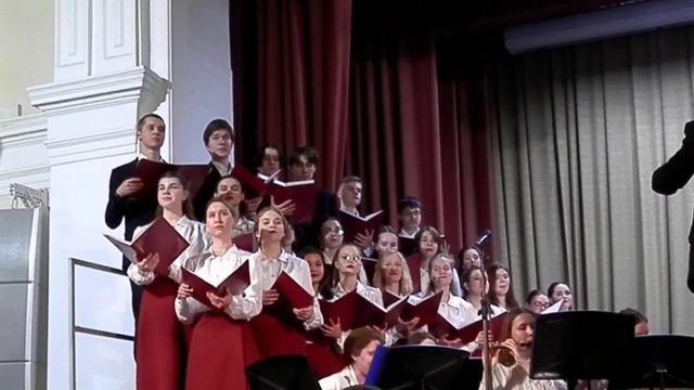 Духовой оркестр и академический хор муз. училища им.  Чайковского - Летите, голуби! (21.03.2023)