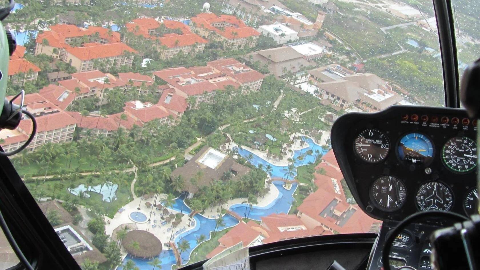 Полёт на вертолёте