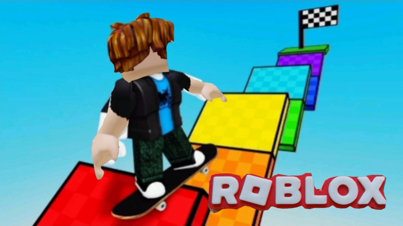 ПРОХОЖДЕНИЕ ОББИ на СКЕЙТЕ! Обучалки ПРОХОДИТ ПАРКУР НА СКЕЙТЕ и СОРЕВНУЕТСЯ В ГОНКАХ В ROBLOX!