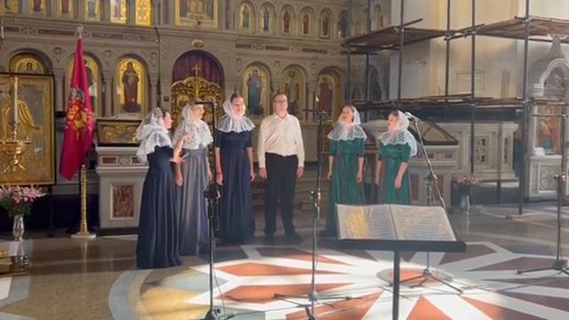 Вокальный ансамбль "Лира" (г. Анапа) - "Богородице Дево" (Краснодар, 29.09.2023)