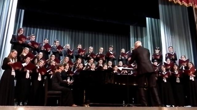Хор студентов УГК - Кантата "Лёт журавлиный", часть ... (01.03.2023)