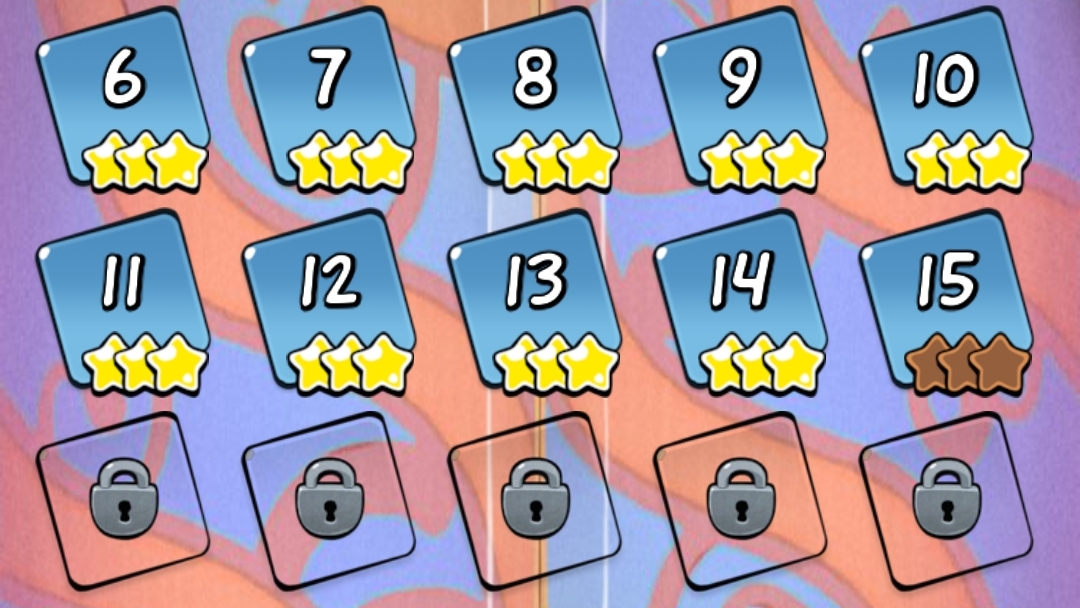 Cut the Rope Free Сезон 1 Валентинка 5-15