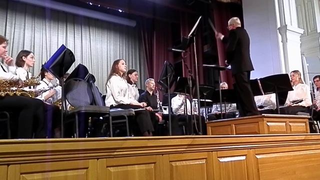 Духовой оркестр музыкального училища им. П.И. Чайковского (21.03.2023), выступление 8