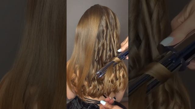 Голливудская волна и утюжок Riff в работе. Лучший аналог Babyliss Elipsis на iparikmaher.ru