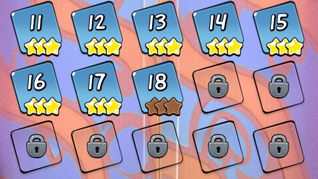 Cut the Rope Free Сезон 1 Валентинка 5-18
