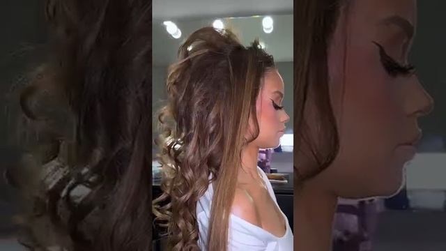 Самая объемная прическа на плойку пистолет 25 мм от Riff! Смотри и повторяй!