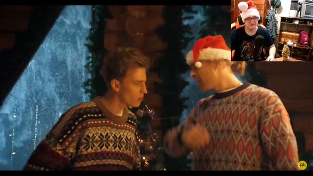 Реакция Пчелы на ЕГОР КРИД, ВЛАД А4, JONY, THE LIMBA - Новогодняя песня (Премьера клипа)