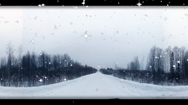 2) Село Вонданка.  Зима. Даровской район.