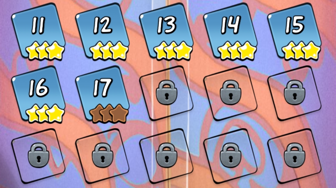 Cut the Rope Free Сезон 1 Валентинка 5-17