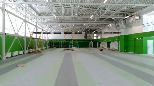 Табло-повторители в центре фехтования Ильгара Мамедова