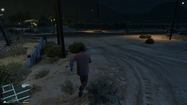 GTA5 Cэнди Шорс. Фрэнклин гробит машины на ж/д переезде.