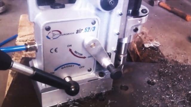 Магнитный сверлильный станок Euroboor AIR.52-3
