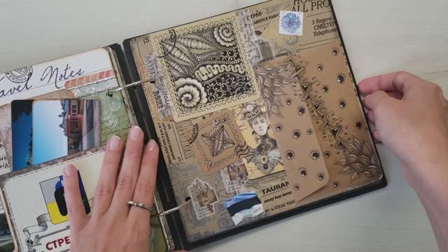 Проект «ZenTravelBook» и восьмая страница от участницы Елены из Эстонии, город Таллин