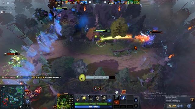 Dota 2. PUGNA. Пугна+ тараска= Колобок!!!