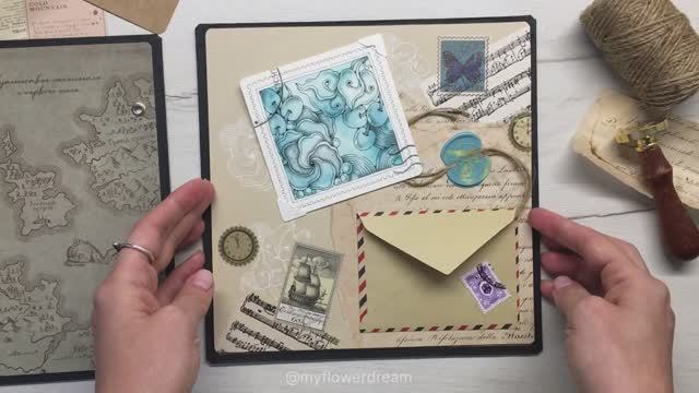 Собираю книгу. Первая страничка от автора проекта «ZenTravelBook»