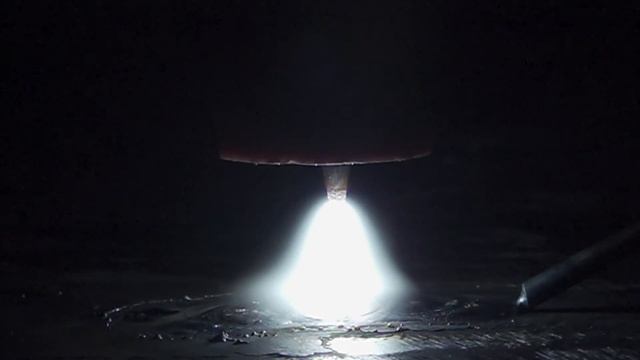 Программное зажигание дуги при аргоно-дуговой сварке (РАД). Скоростная съемка 1000 кадр/сек.