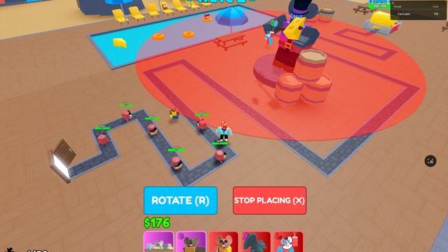 Прохожу 2 этаж в chesse TD